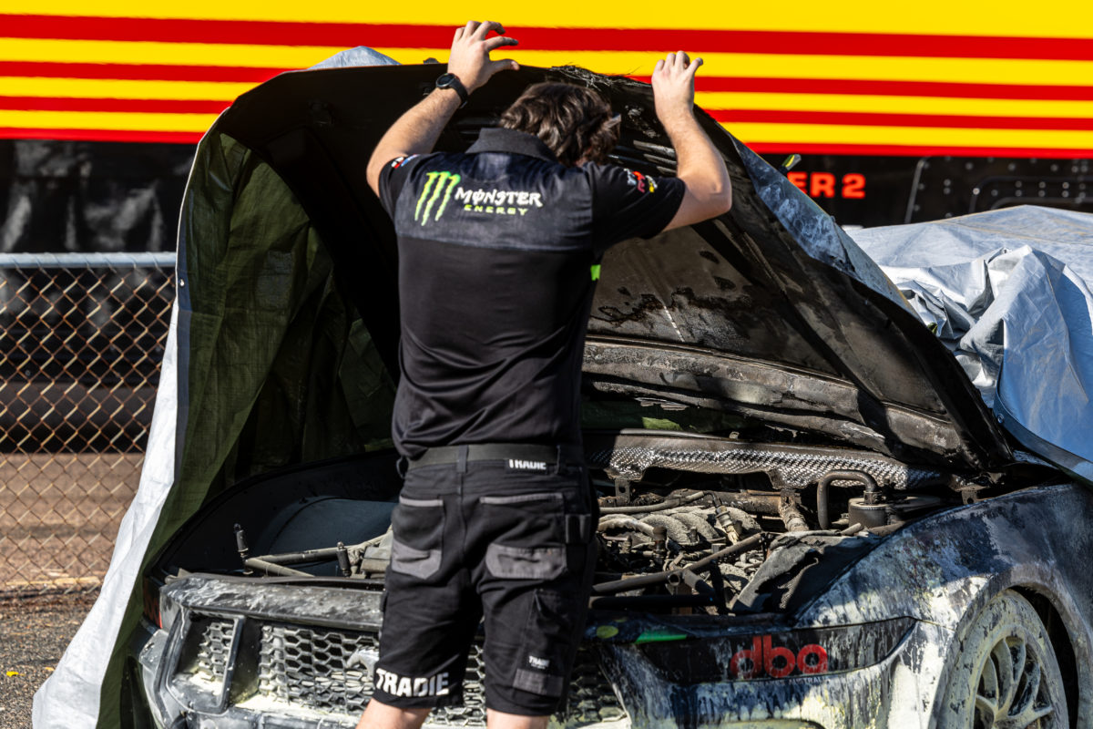 Edwards confirms cause of Waters Mustang fire - Speedcafe.com Edwards confirms cause of Waters Mustang fire - Speedcafe.com